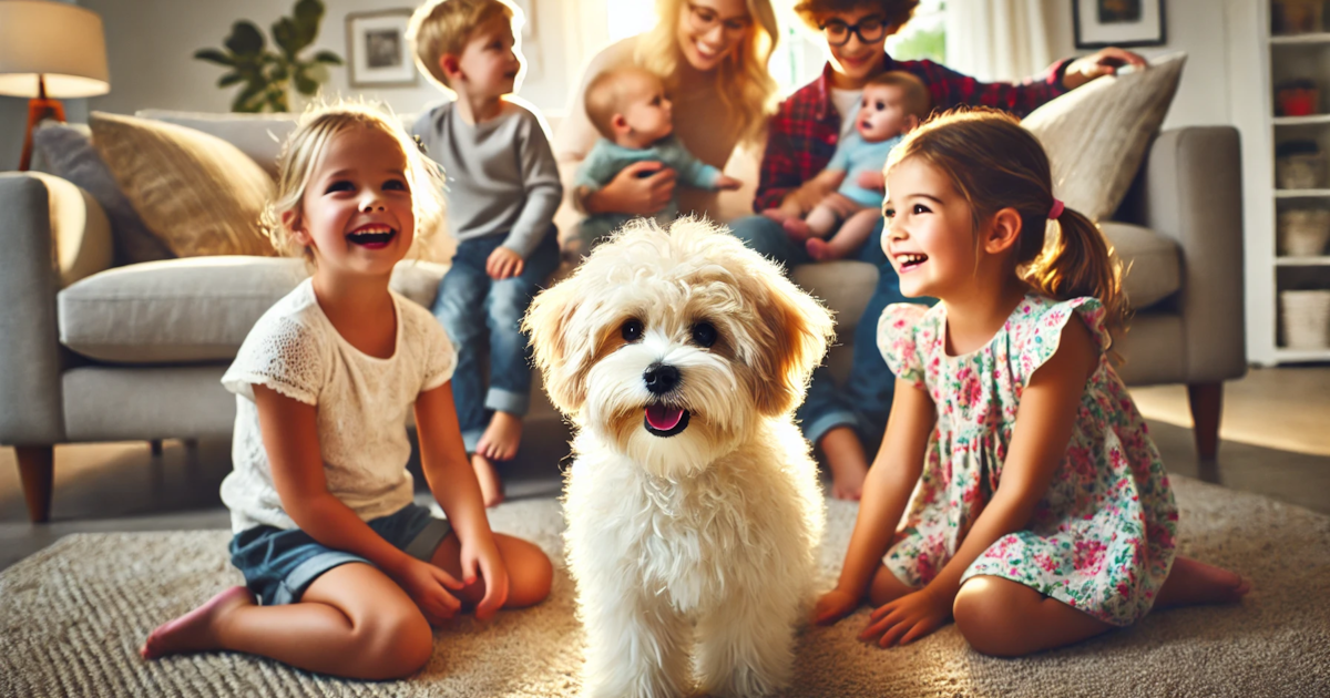 Are Maltipoos Good With Children? | Premier Pups